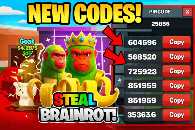 Steal the Brainrot Fortnite Codes: Active List & How to Redeem ...